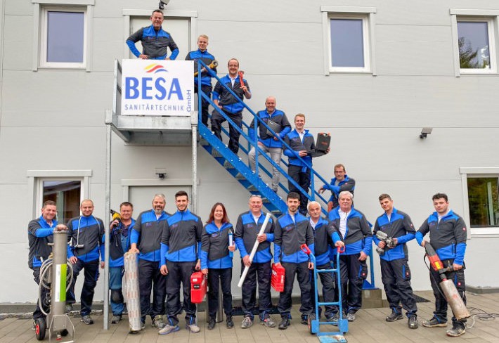Das Team von Sanitär Besa Saniärtechnik GmbH